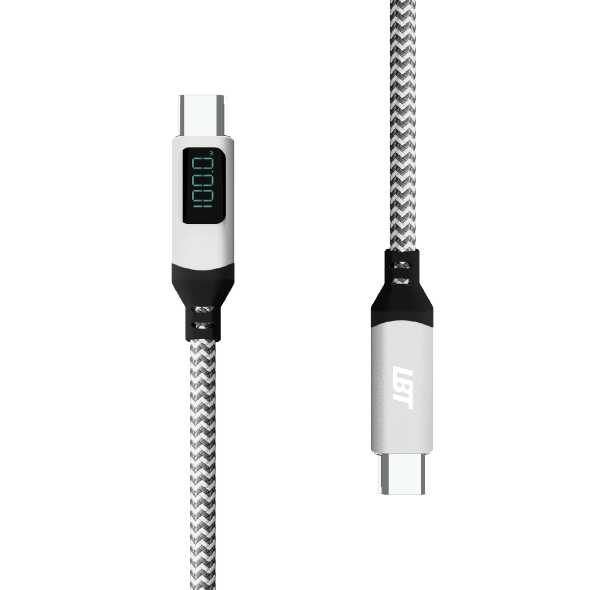 6 Ft. Powerview Braided Cable (USB-C to USB-C) (20 Gbps/100W) – LBT Store